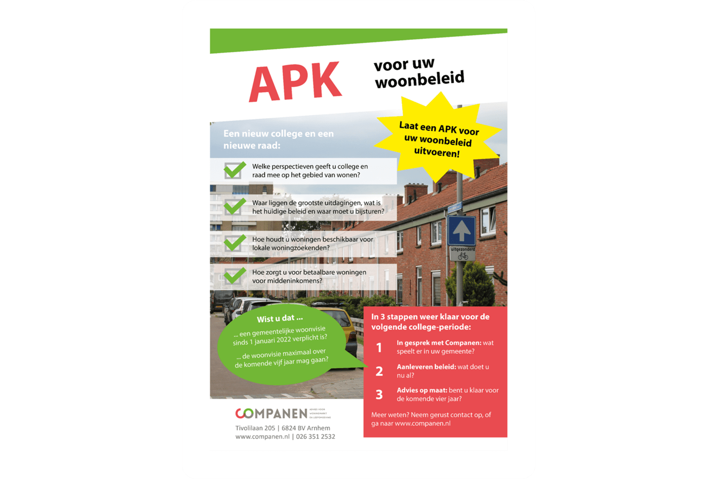 APK voor uw woonbeleid - Companen